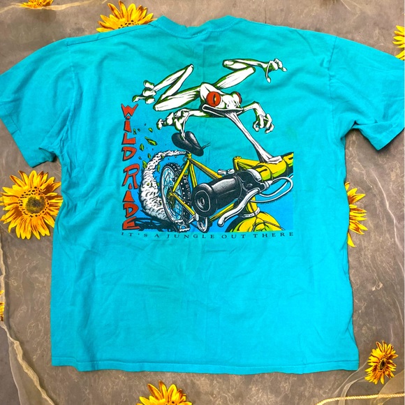 lifeforms | Shirts | Vtg Lifeforms T Shirt Wild Ride Biker 8s | Poshmark